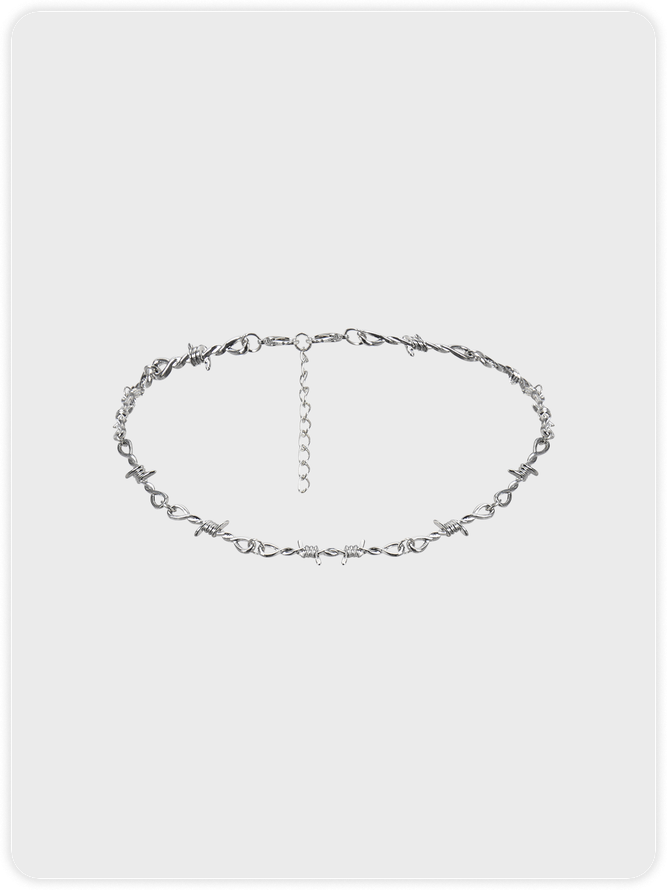 Y2K Silver Accessory Necklaces | Accessory | Y2k Accessory Plain ...